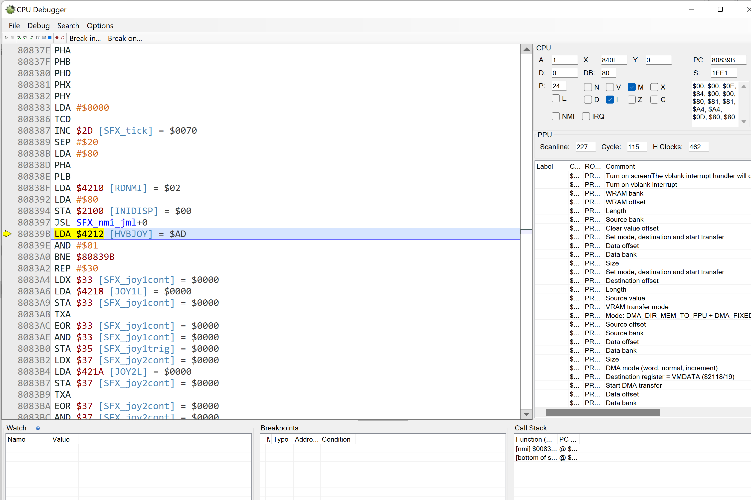 How To Import Debug Labels In Mesen SX Super Famicom Development Wiki